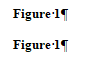 Labeling caption with the same number for continued figure across three ...