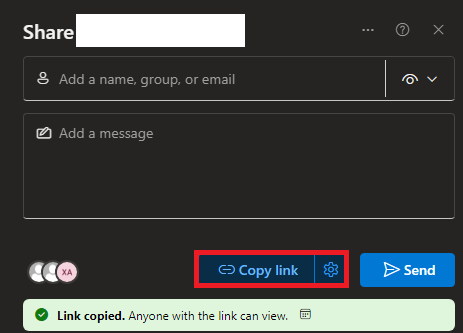 Need help with Sharing files, folders or items - Microsoft Q&A