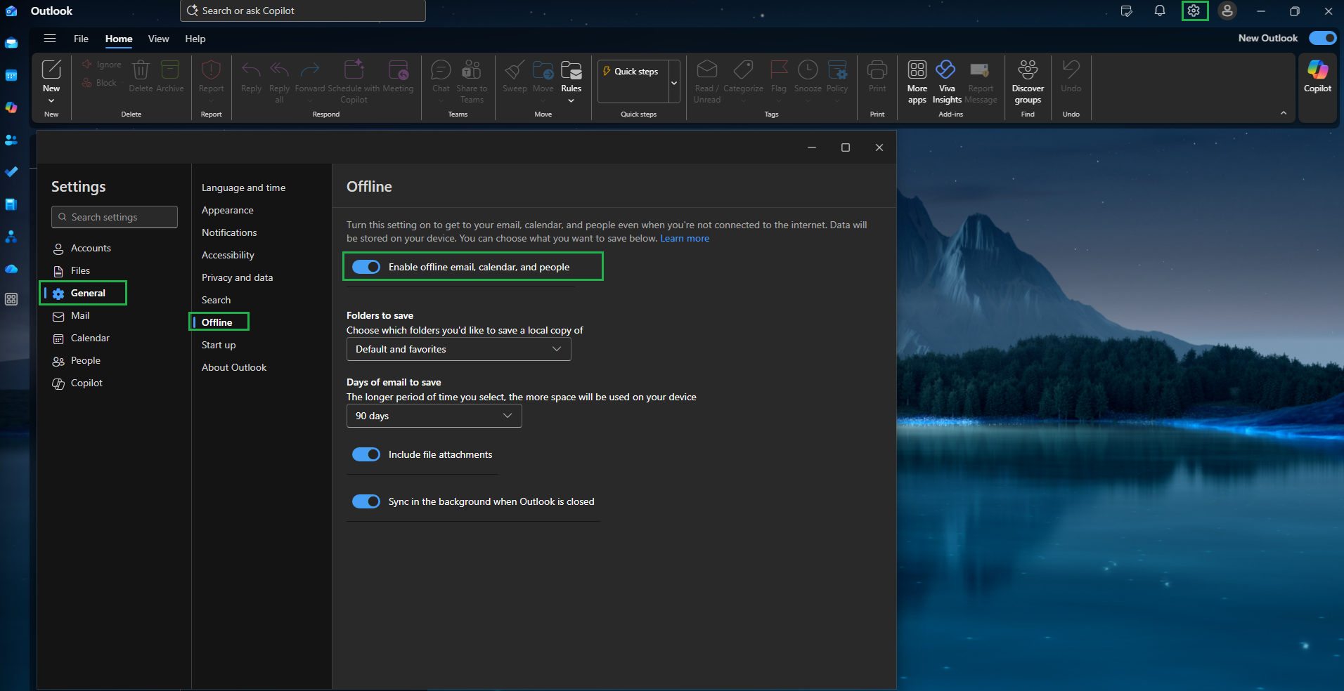 working offline - Microsoft Q&A
