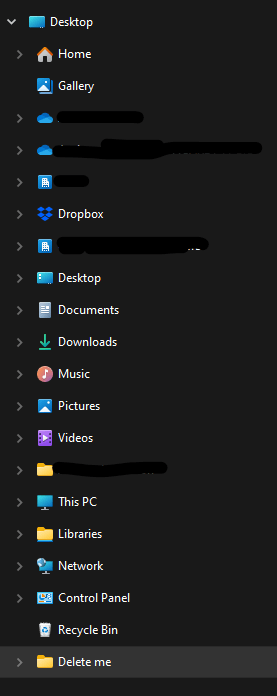 Window 11 - quick access menu disappeared, no pinned files/folder ...