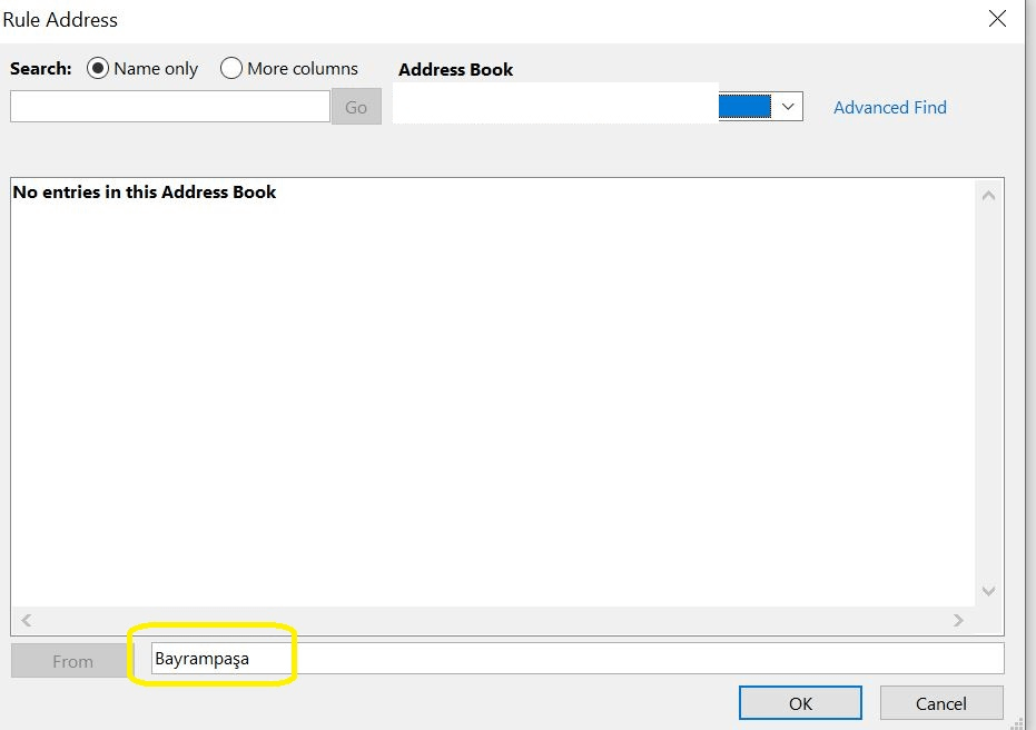 How to create a rule by the display name? - Microsoft Q&A