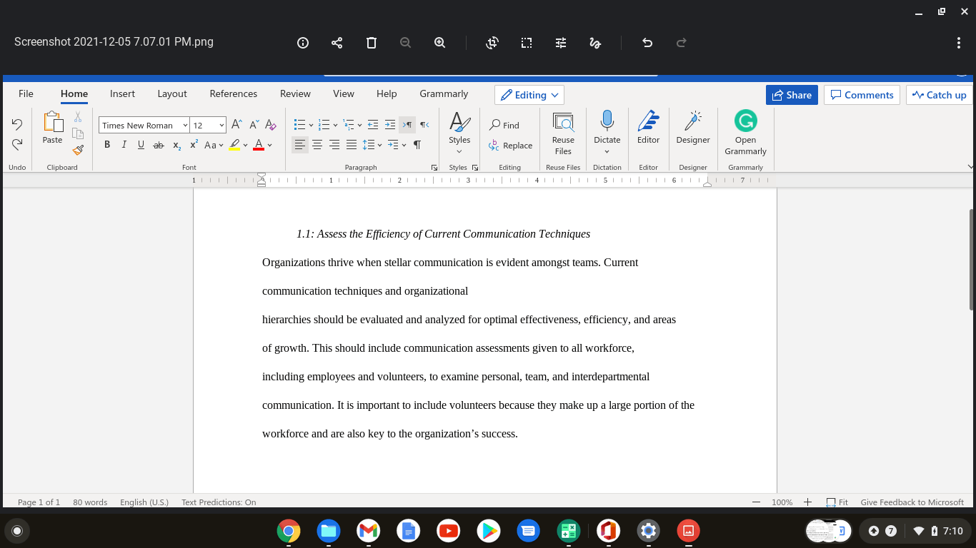 Formatting Errors in Word 365 App for Chromebook - Microsoft Q&A
