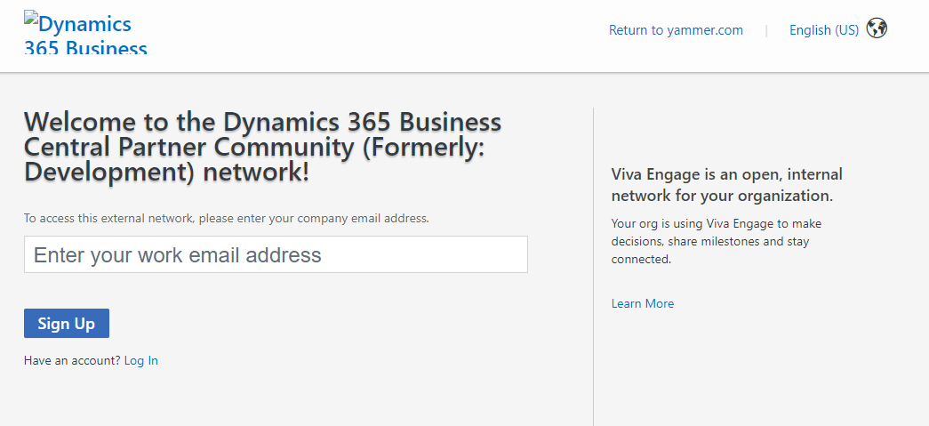 Issues access microsoft yammer partner network - Microsoft Q&A