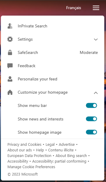 how can I stop bing from opening chat when I scroll up - Microsoft Q&A