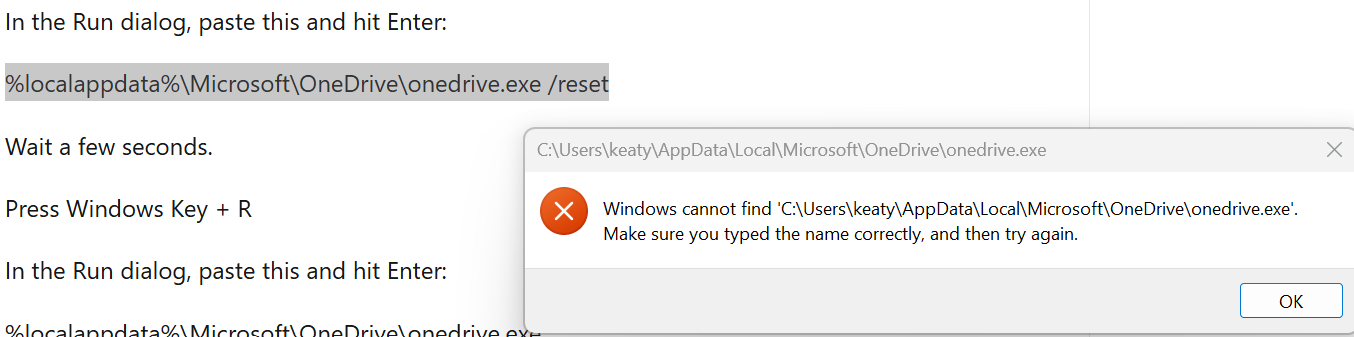 Error 0x8007016a cloud file provider not running - Microsoft Q&A