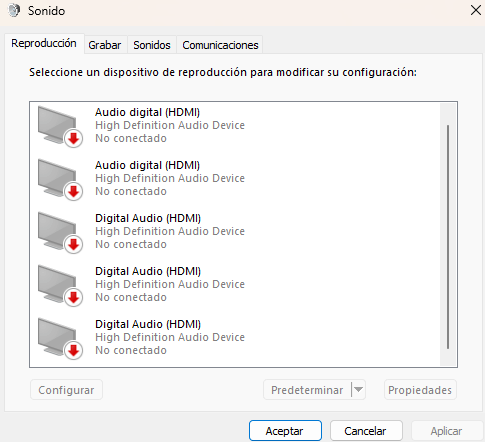 I updated to Windows 11 and now it does not recognize my audio devices ...