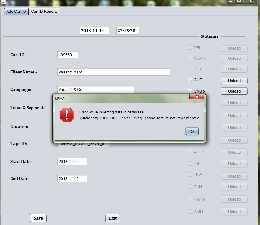 Getting [Microsoft][ODBC SQL Server Driver] Optional feature not ...