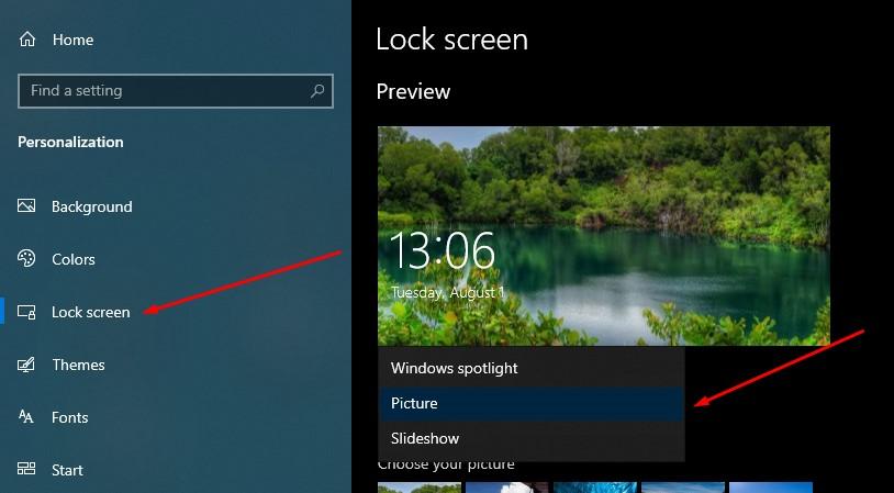 How do I STOP Windows putting pictures on my start I did not ask for it ...