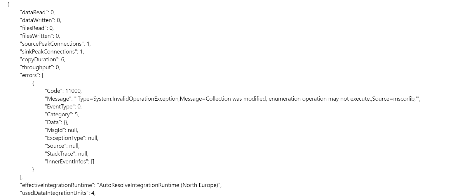 Azure Datafactory Error During Copy Activity Microsoft Qanda 