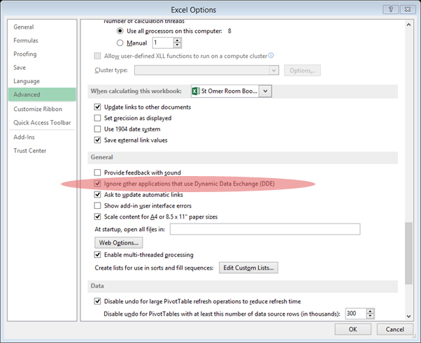 DDE Transaction Failed - Microsoft Q&A
