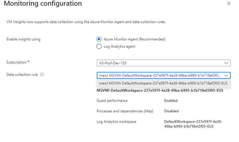 VM not getting added to Azure Monitor - Microsoft Q&A