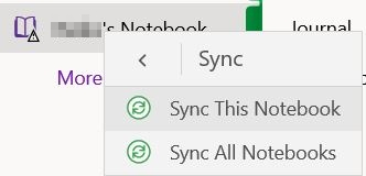 OneNote sync error - Microsoft Q&A