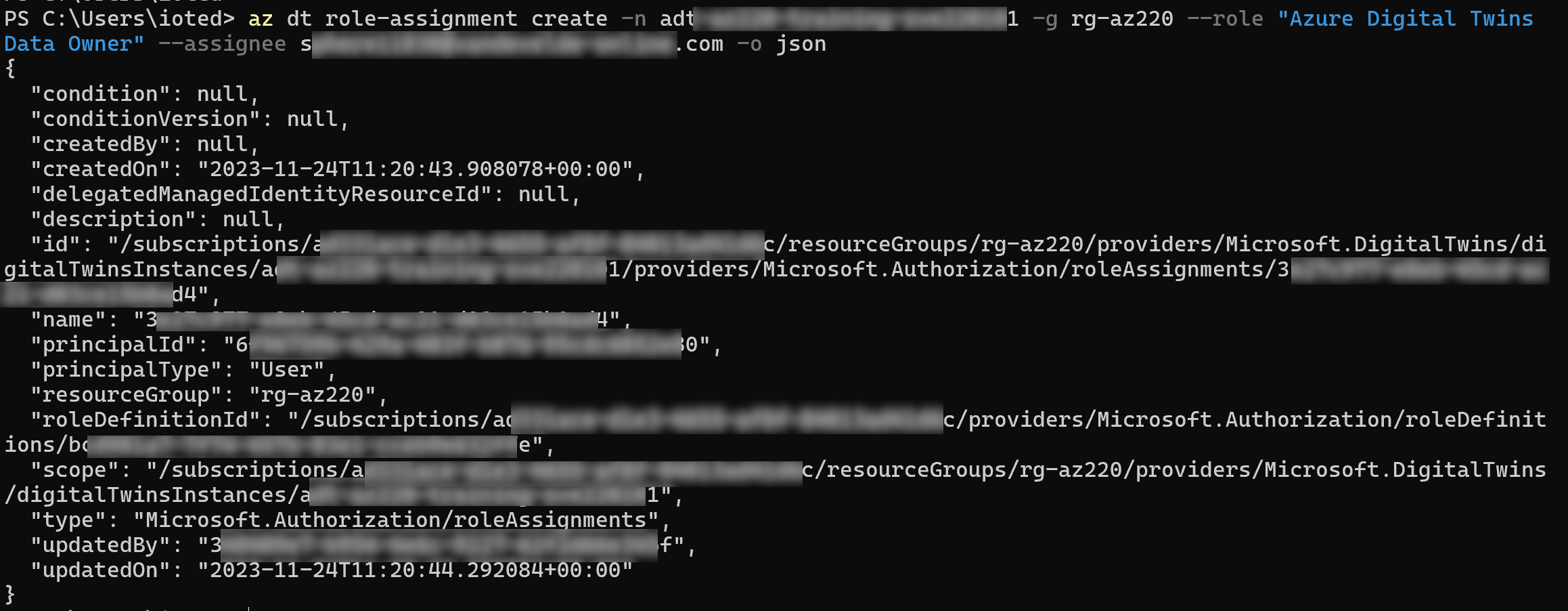 How can I resolve the 'Cannot find user or service principal in graph ...