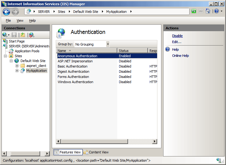 running asp.net intranet application on localhost asking for ... running asp.net intranet application on localhost asking for ...