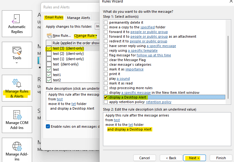 No envelope icon subfolder Outlook desktop app - Microsoft Q&A