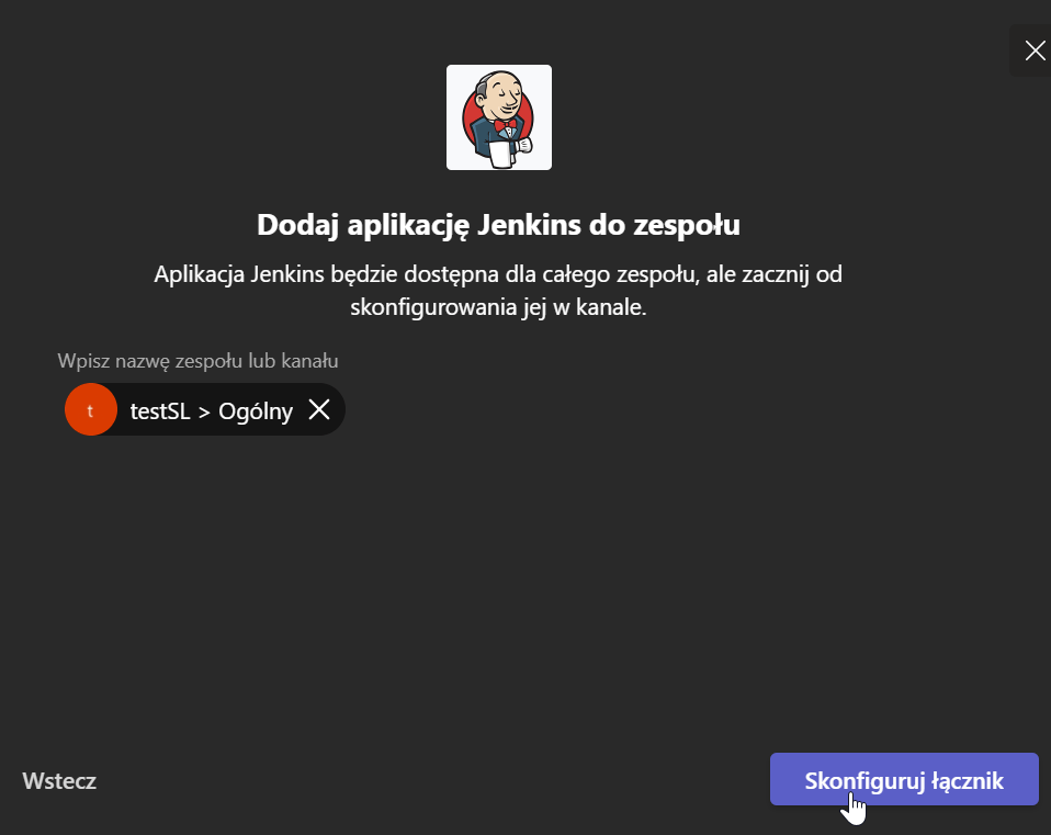 Adding Jenkins Connector in Teams don't work - Microsoft Q&A