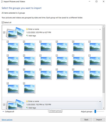 Can't view .dng files from Windows "Import Pictures and Videos ...