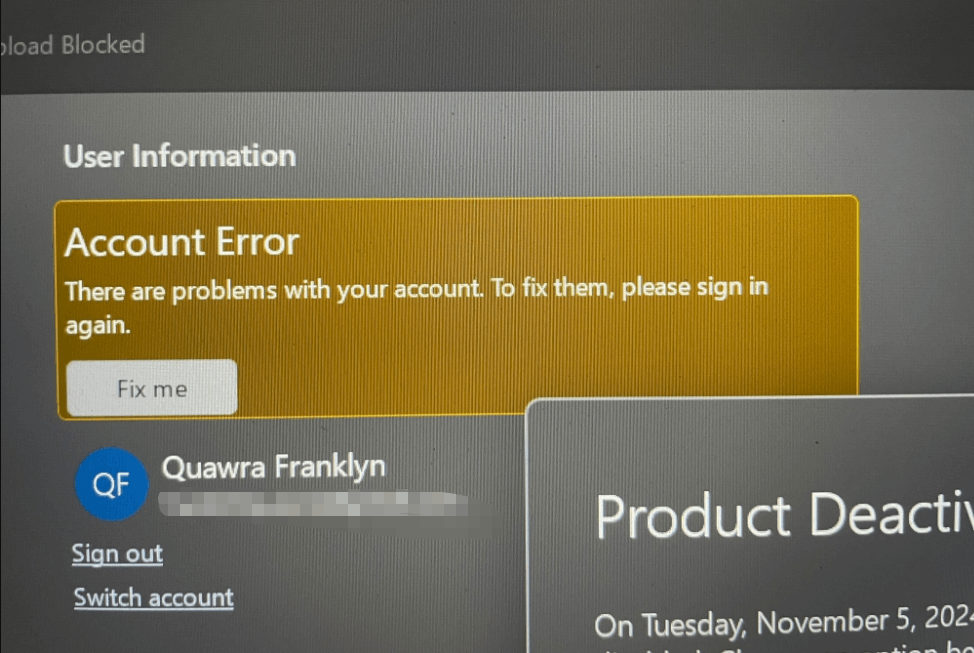 I can’t get access to my Microsoft 365 account despite multiple ...