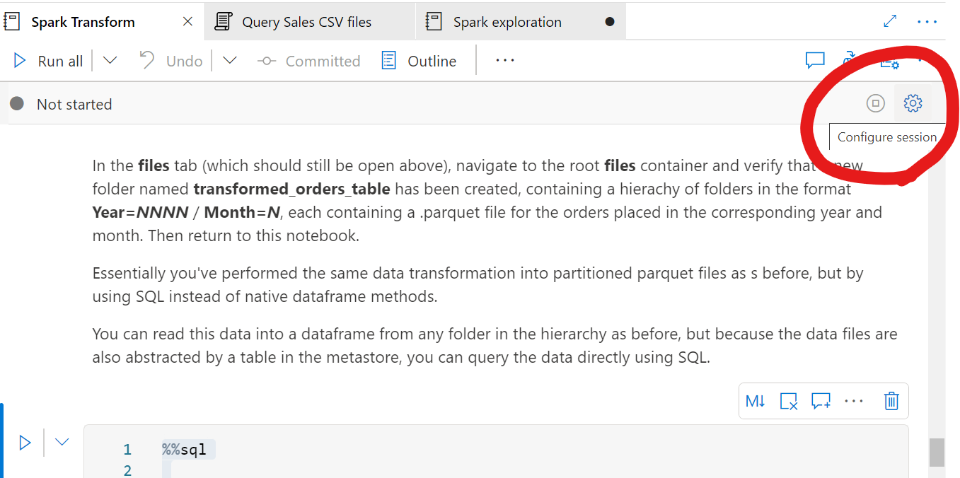 Synapse: saveAsTable non-default database - Microsoft Q&A