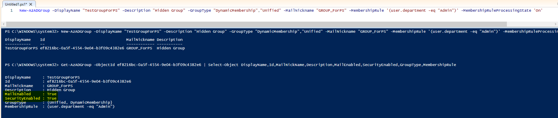 How To Fix New Azadgroup A Positional Parameter Cannot Be Found That Accepts Argument True