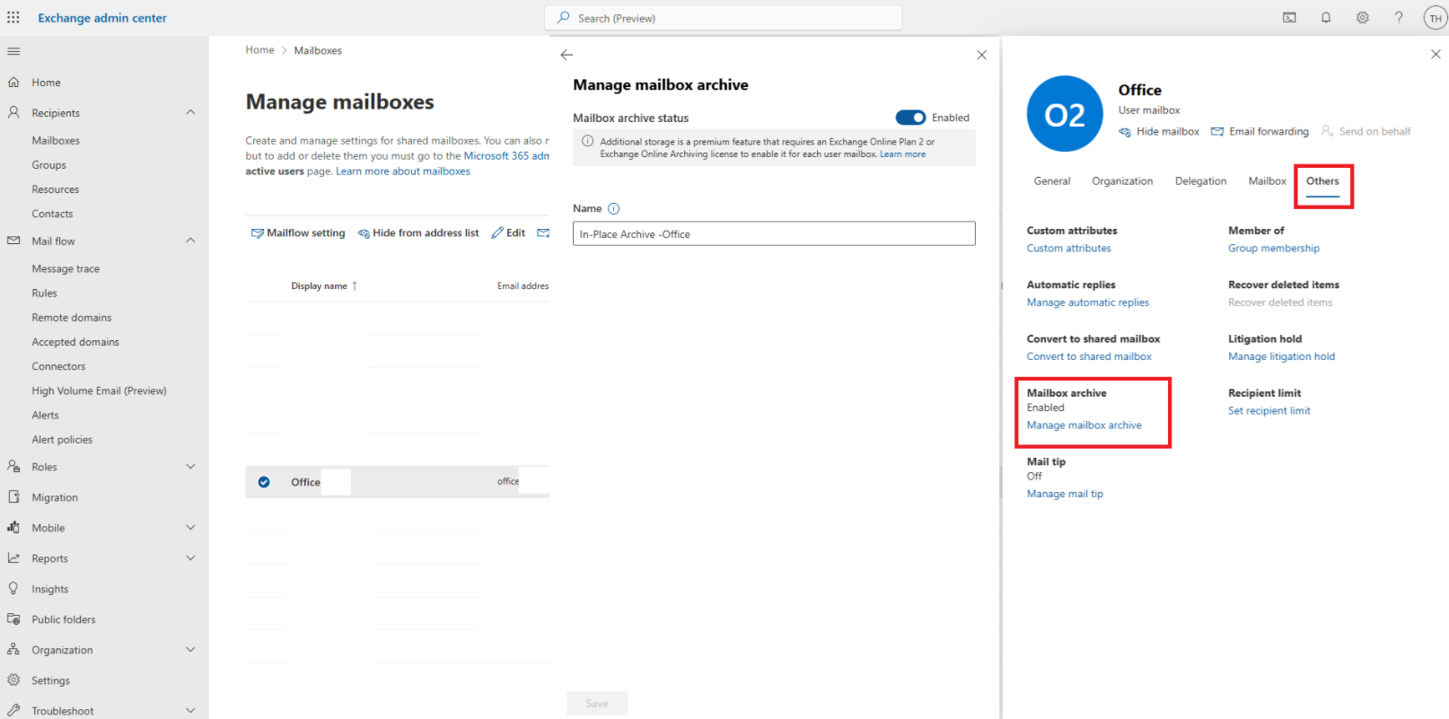 Members of Shared Mailbox cannot open it's Online Archive - Microsoft Q&A
