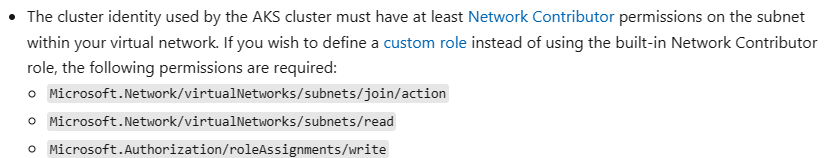 Azur Kubernetes CNI - Microsoft Q&A