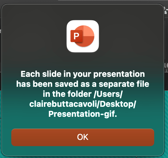 Export To Animated GIF options not available | PowerPoint | Microsoft ...