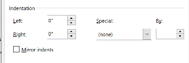 Why is the text of new emails indented? - Microsoft Q&A