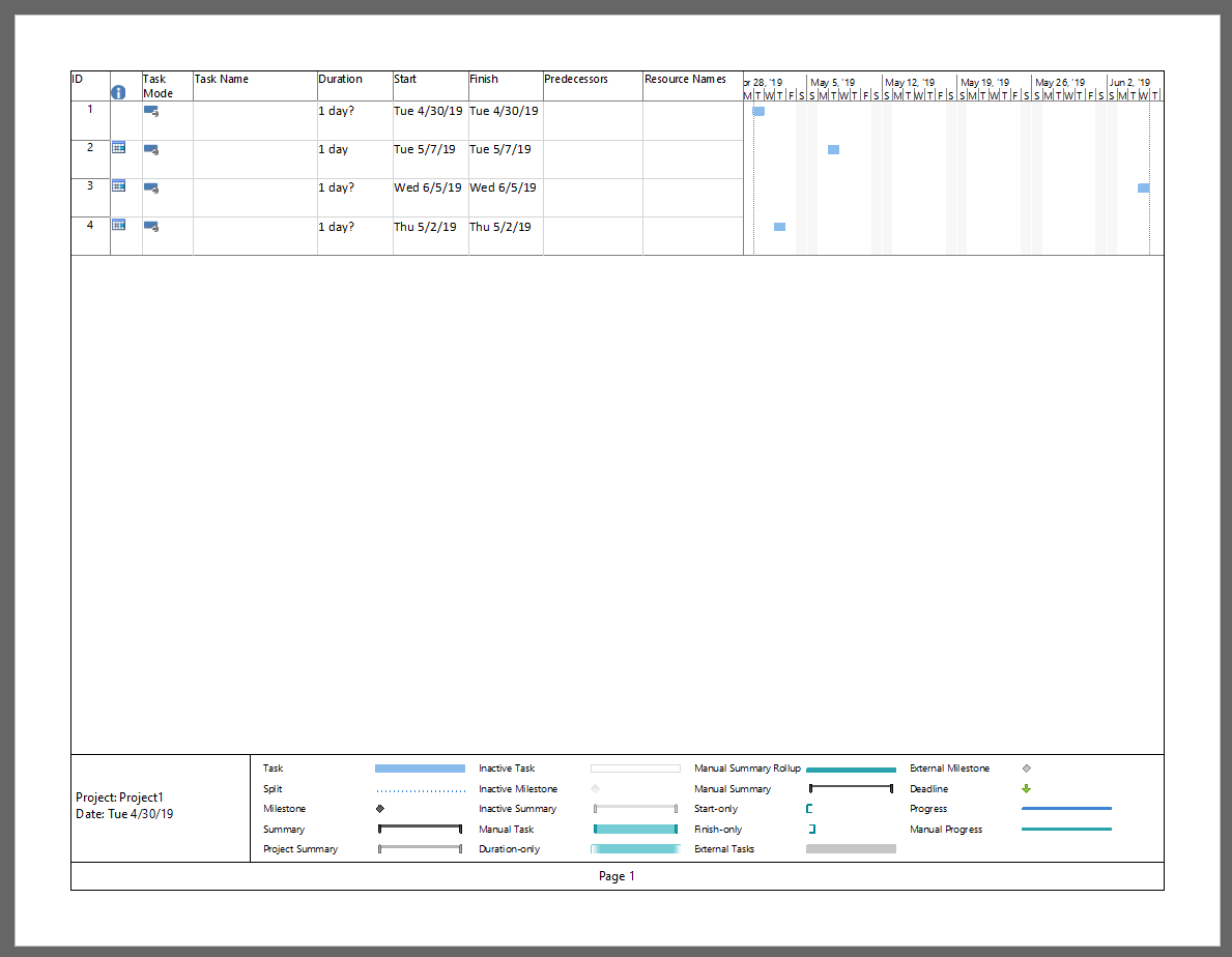 MS Project Export of Gantt Chart in PDF - Microsoft Q&A