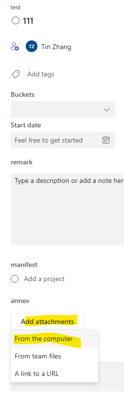 Why can't I attach a file to a task in Planner, January 2025 ...