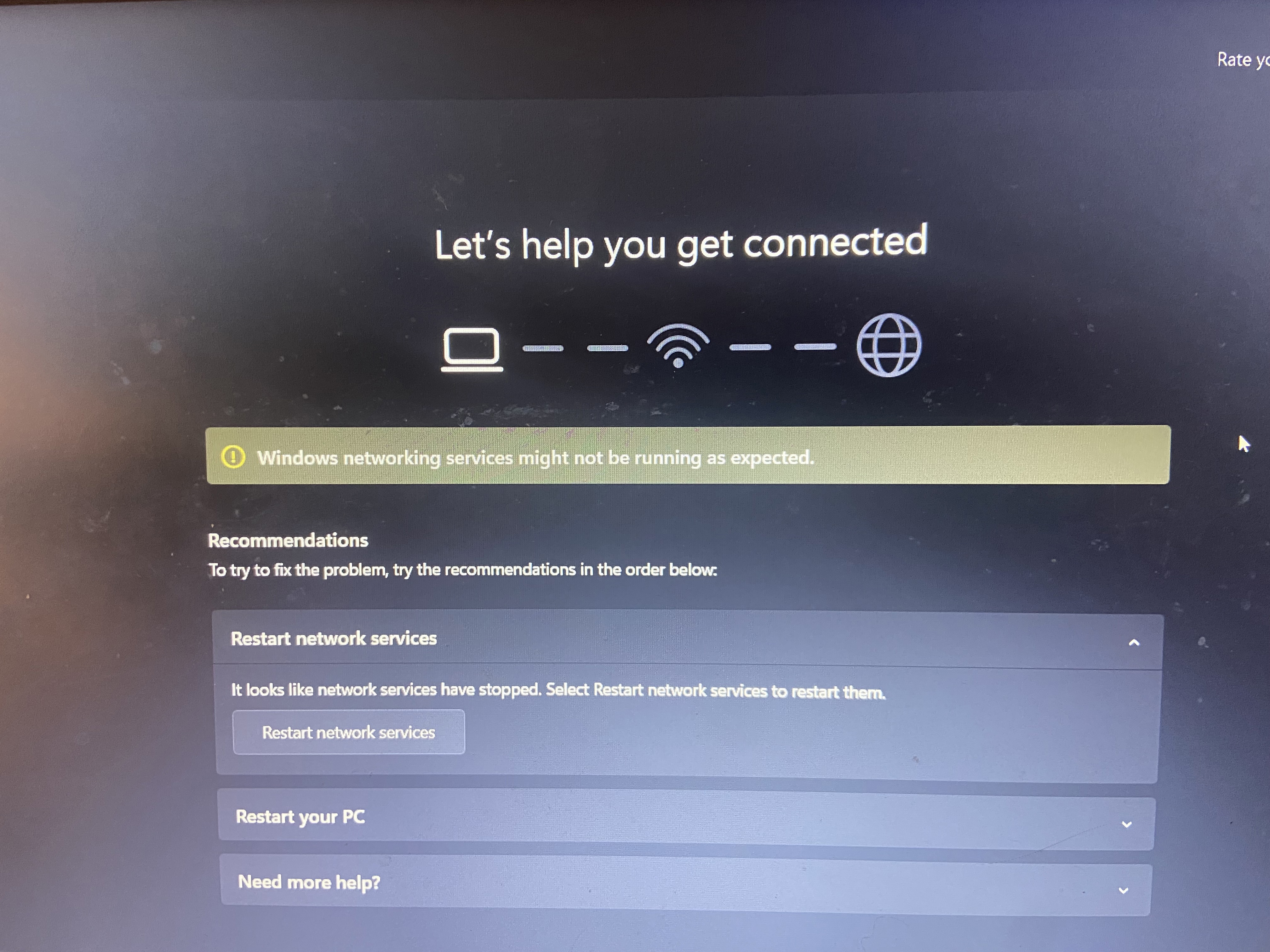 My computer won’t connect to any Wi-Fi network - Microsoft Q&A