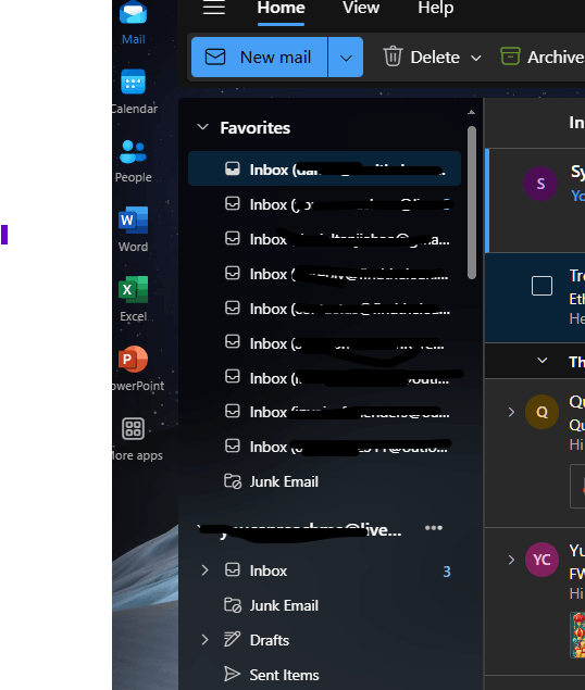 Is there a limit to how many folders I can add to favourite ...
