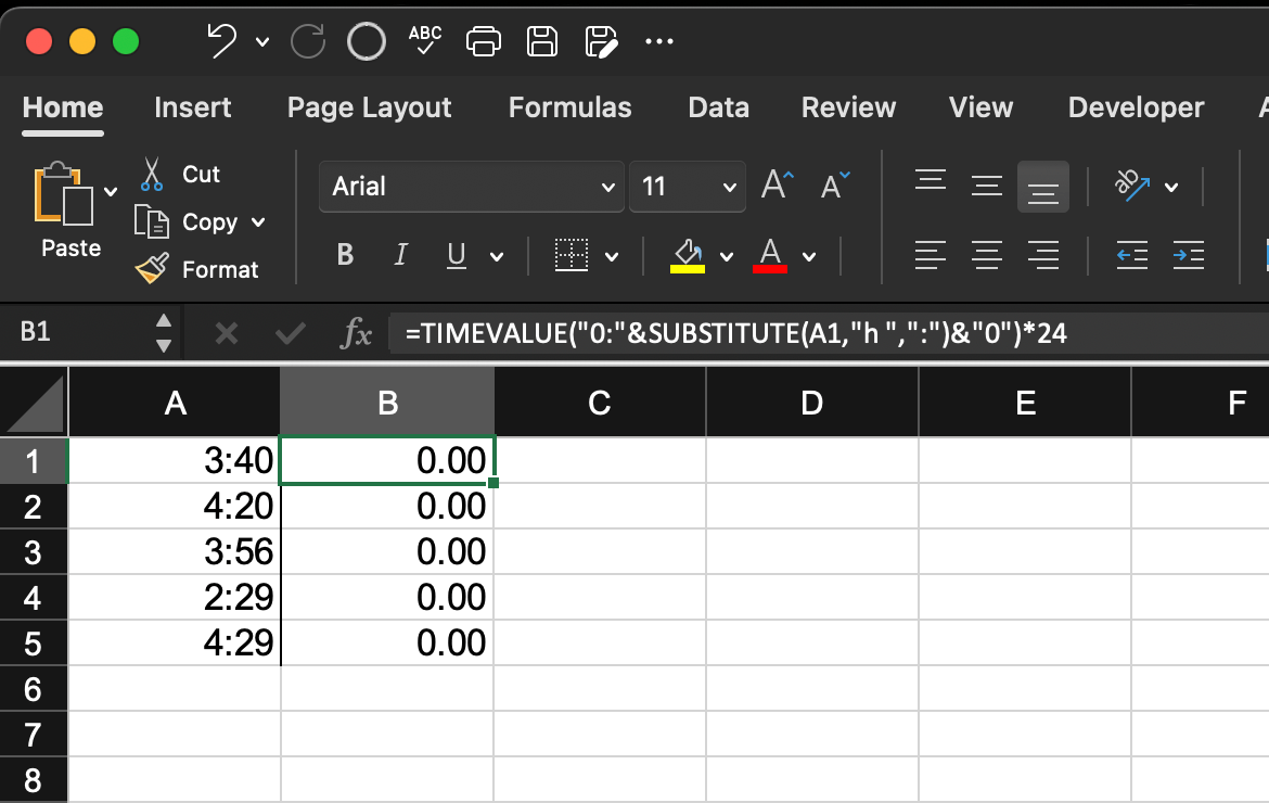 Convert h:mm to decimal - Microsoft Q&A