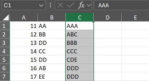 List that is alphabetically ordered by name, but a numeric ID that ...