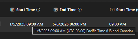 Sharepoint "Date and Time" Column Type does not reflect personal time ...
