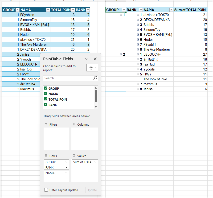 How do I sort a grouped data, or sort every certain rows? - Microsoft Q&A