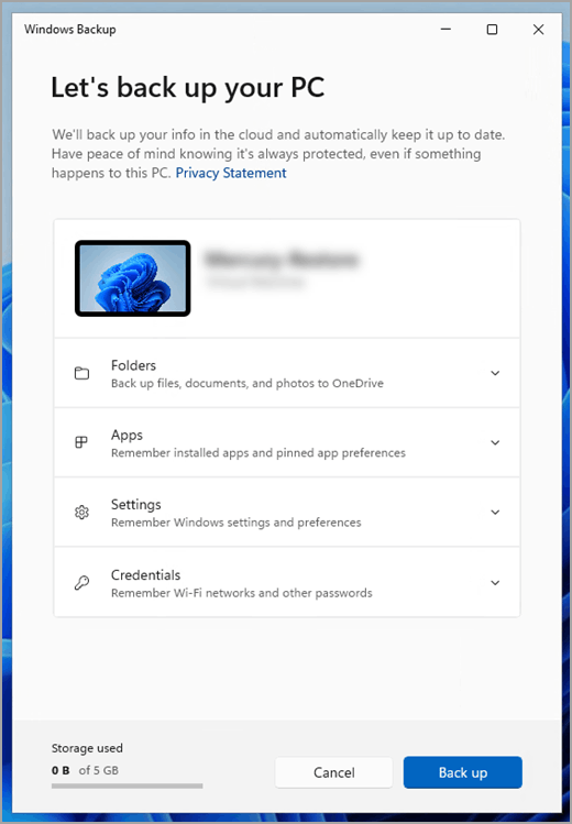backing up using the old windows 7 back up on windows 11 - Microsoft Q&A
