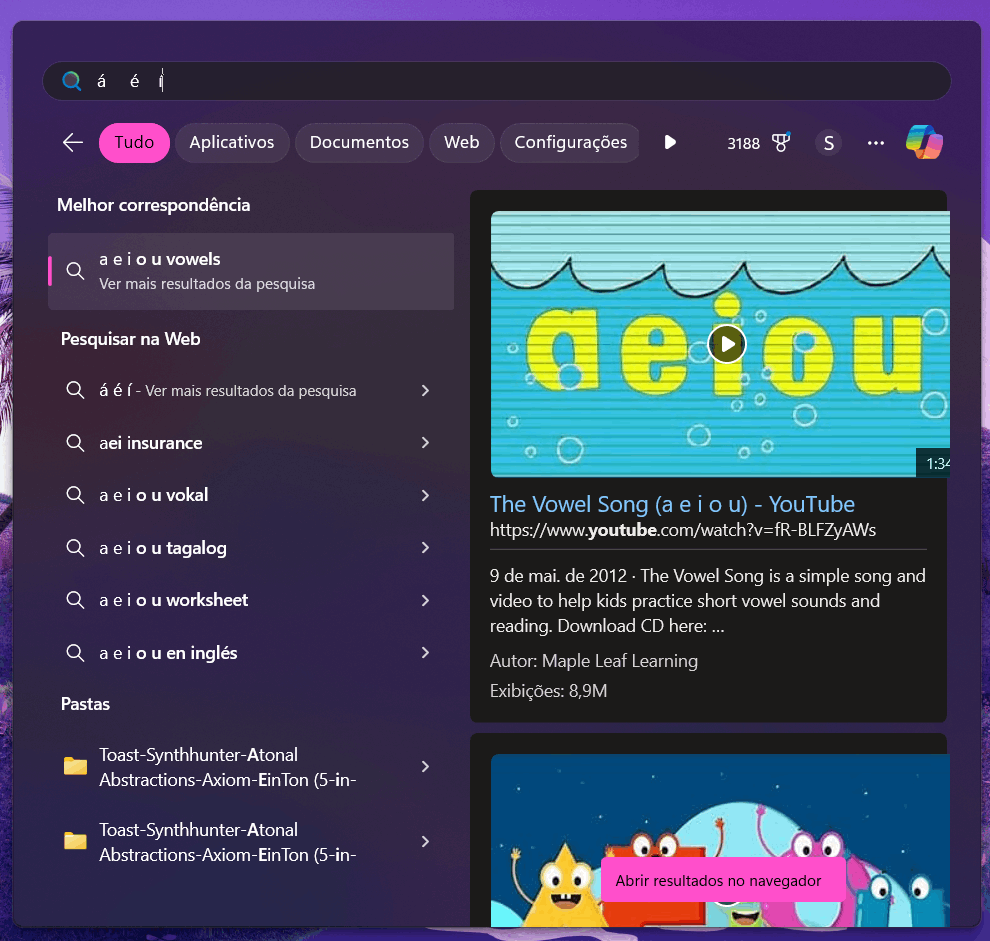 Problemas com acentos no Windows 11 (versão 24H2) - Microsoft Q&A