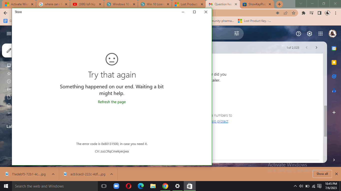 Lost Product Key. - Microsoft Q&A
