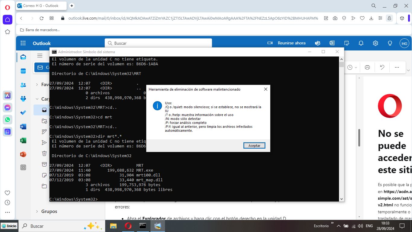 COMANDO MRT - Microsoft Q&A