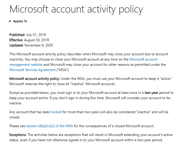 Cannot sign into Hotmail, or recover account - Microsoft Q&A