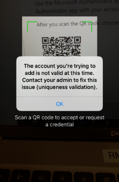 Why one of the user is not able to register/complete MFA process ...
