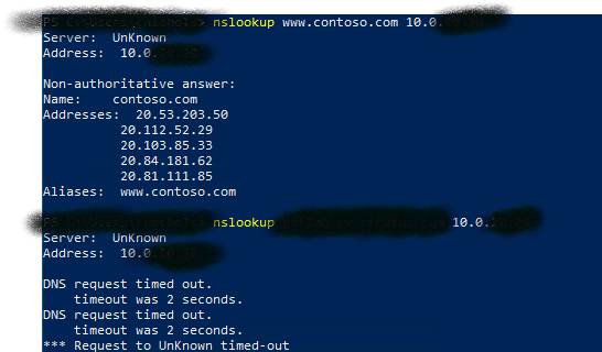 Dev Boxes connected to Virtual Network using DNS Resolvers not ...