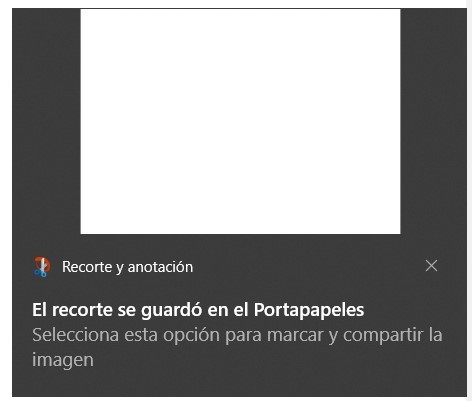 No se guarda los recortes realizados con Windows + Shift + S ...