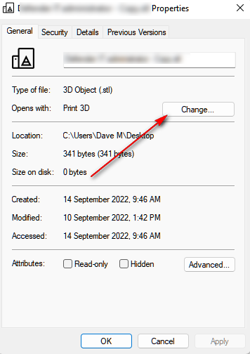 Can't set default program opener for .stl files for Windows 11 - Microsoft Q&A