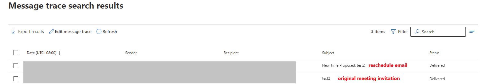 Not receiving requests to reschdule meetings - Microsoft Q&A