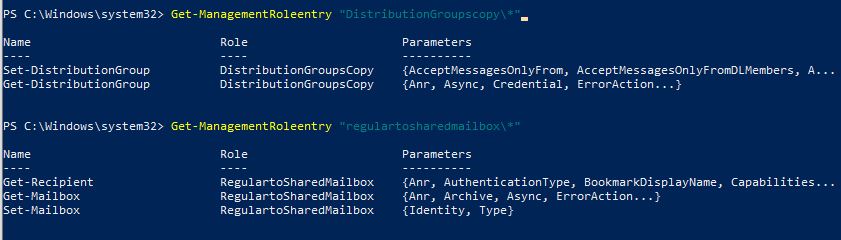 Problems with created role and default-based one in o365 - Microsoft Q&A