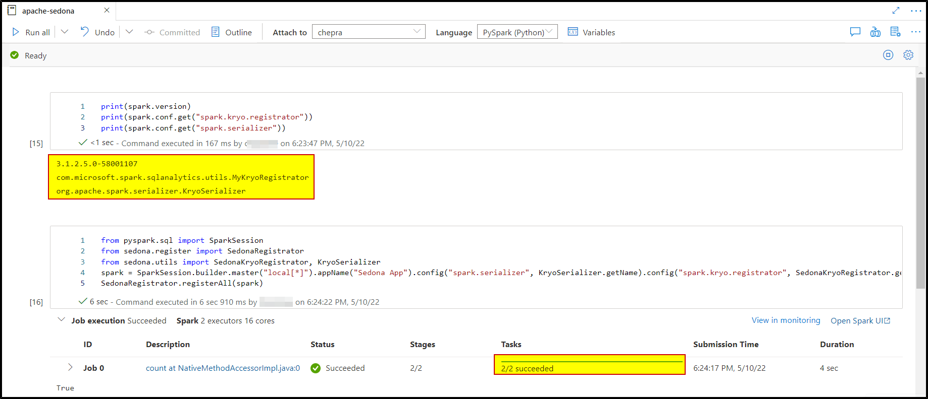 Geospatial With Sparksqlpython In Synapse Spark Pool Using Apache 5523