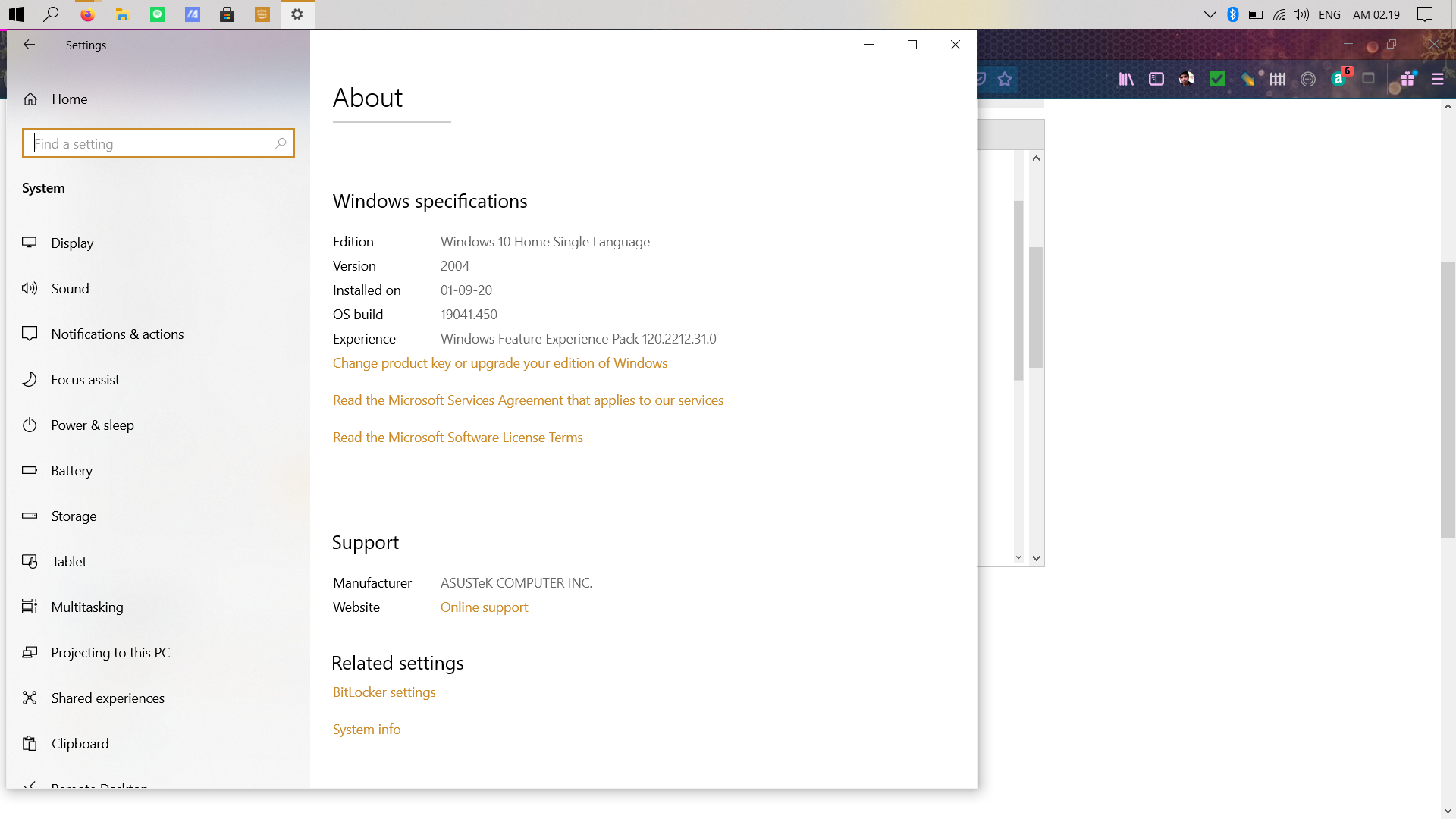 Fingerprint scanner is not detected in Asus ROG Zephyrus g14 after ...