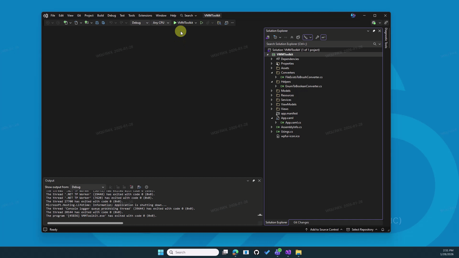 Visual Studio 2022 & 2026 Debug Project still crash in busy, can't ...